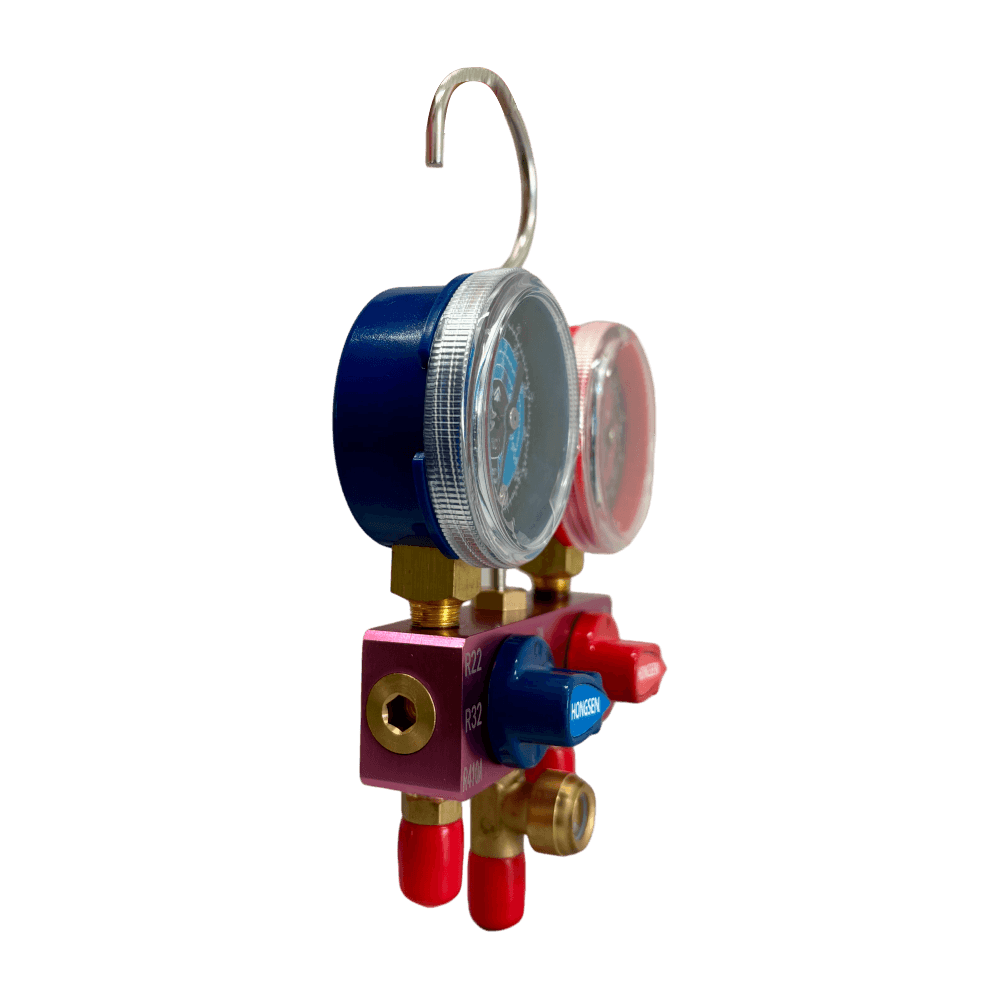 Mini-fold - Manifold Mini com Mangueiras e Adaptadores - Embrar