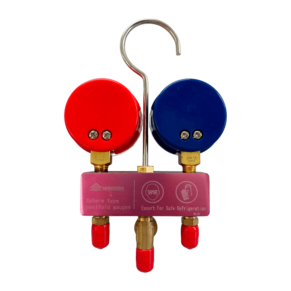 Mini-fold - Manifold Mini com Mangueiras e Adaptadores - Embrar