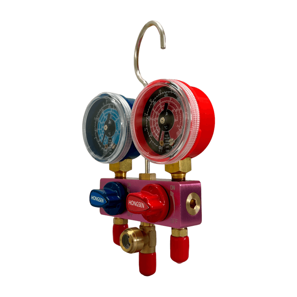 Mini-fold - Manifold Mini com Mangueiras e Adaptadores - Embrar